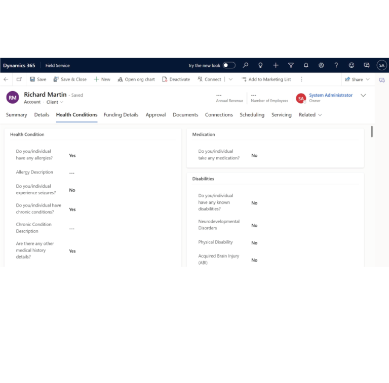 Snapforms and Dynamics 365 Integration